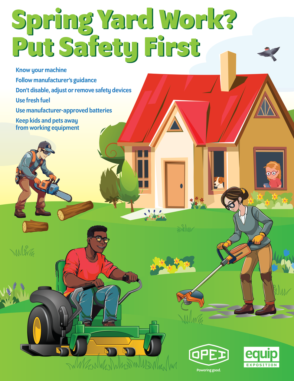 Spring Yard Work? Remember Safety First