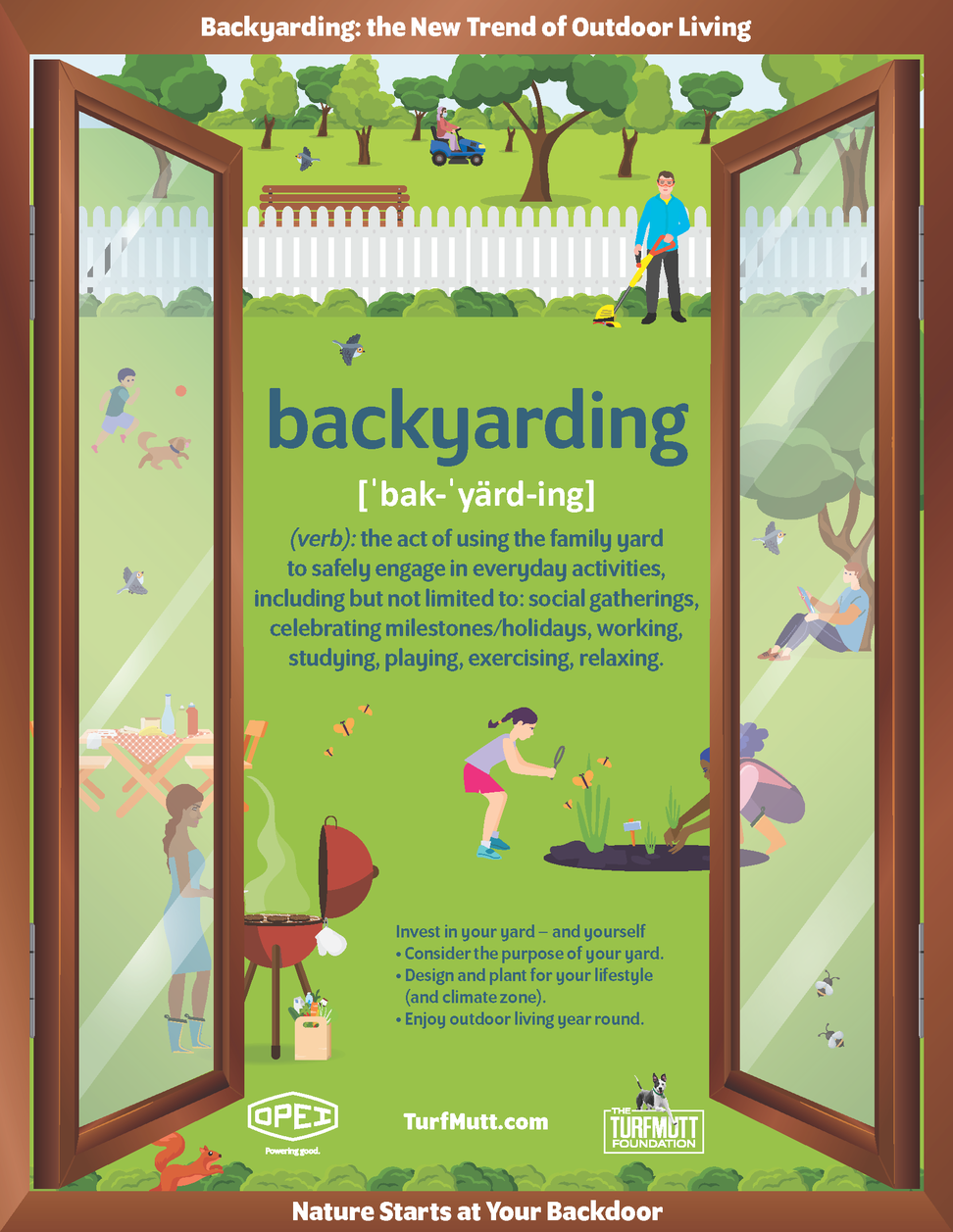The TurfMutt Foundation Predicts 'Backyarding' to Become Permanent Trend